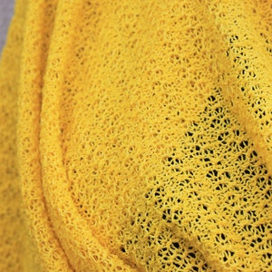 Yellow Lace Shawl Wrap Luxury Shrug Wrap Organic Scarf Women's Scarf ...