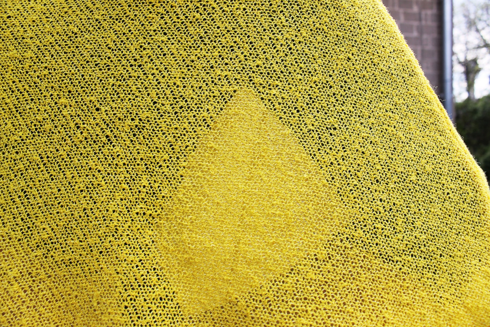 Yellow Cape Clothing Pancho Cape Wrap Cotton Silk Poncho Sweater Pancho ...