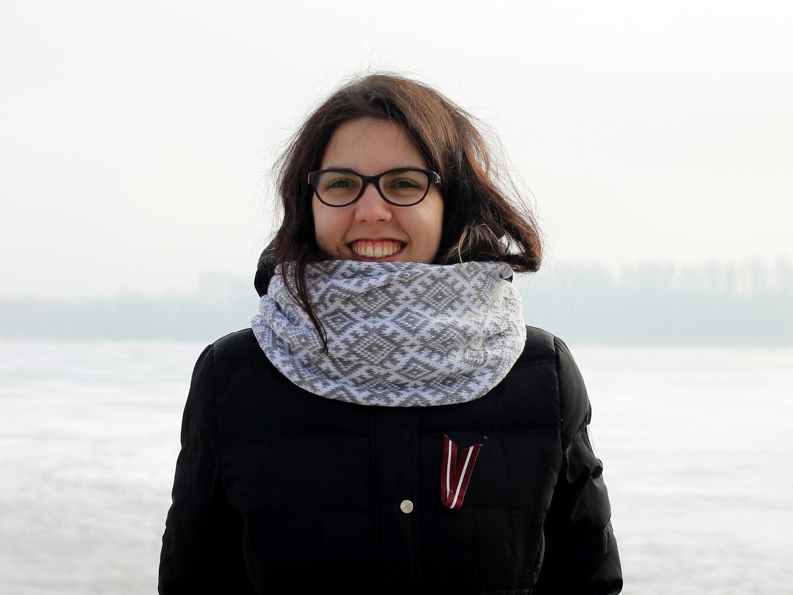 Infinity Scarf AKA | Scandinavian Latvian Design Pattern | Knitted ...