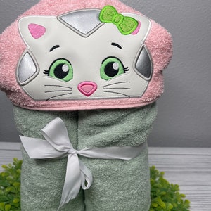 Kitty Cat Hooded Towel, Katrina Kitty, Daniel Tiger, Kitty Hooded Towel ...