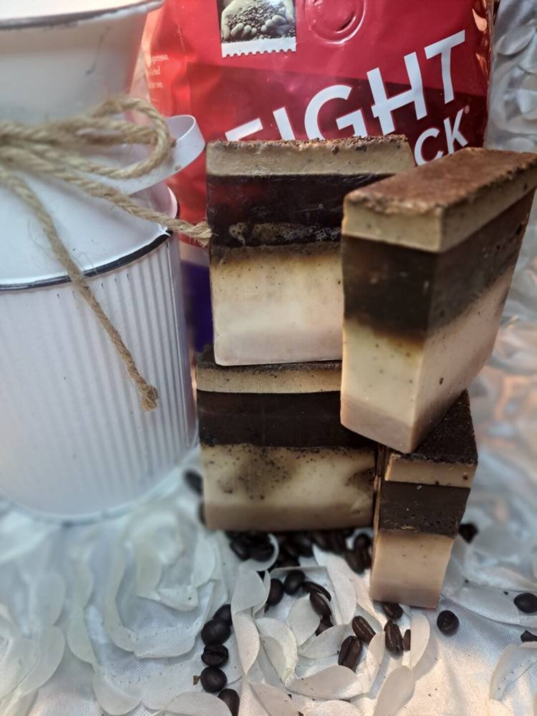 Hazelnut Vanilla Coffee Soap: Exfoliating Homemade Glycerin Soap - Etsy