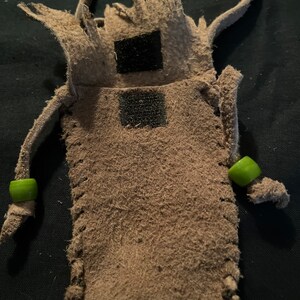 Native American Bag Hand Sewn Pouch / Bag / Neck Bag Made From Gray ...
