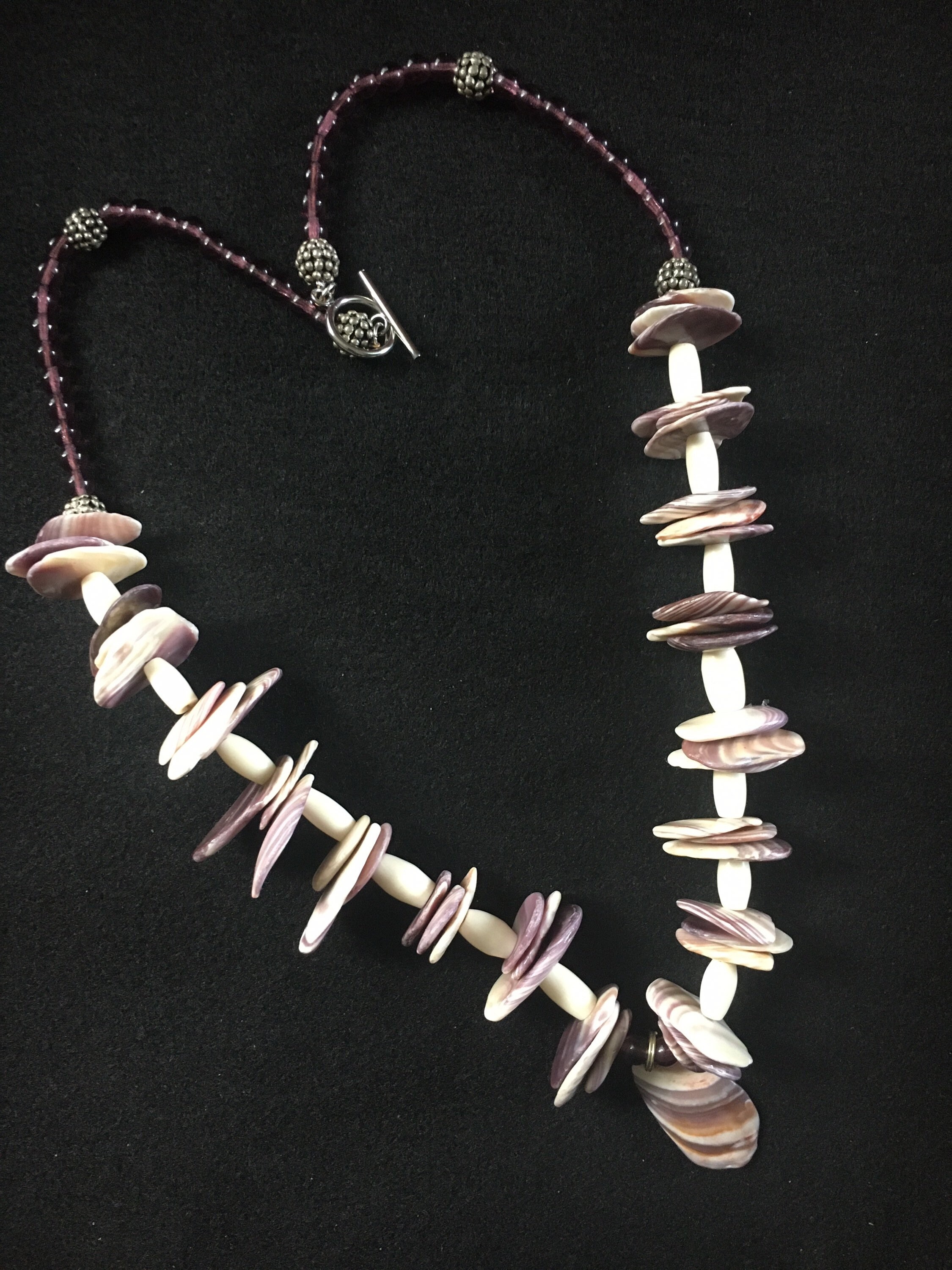 Handcrafted Native American Made Wampum Necklace | Etsy