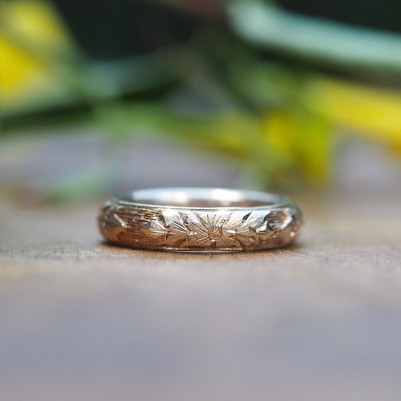 Antique Wedding Ring - Etsy