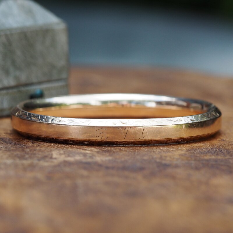 Victorian Bangle - Etsy