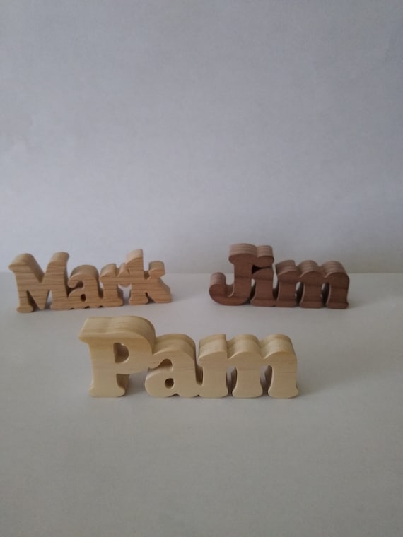 Custom 2 Desk Name Plate - Etsy