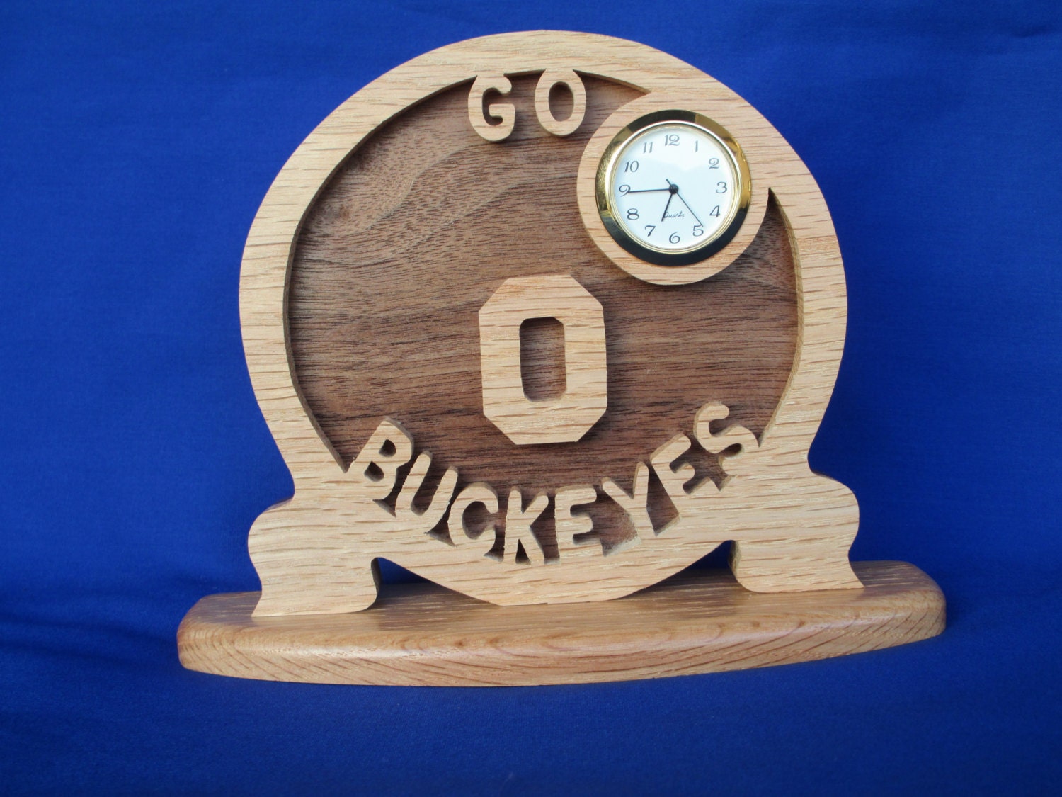Ohio State Buckeyes Desk Clock - Etsy
