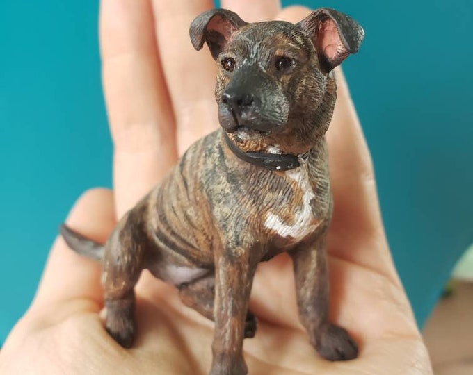 Custom Handmade Pet Portrait Sculptures Personalized Dog, Cat, Polymer ...