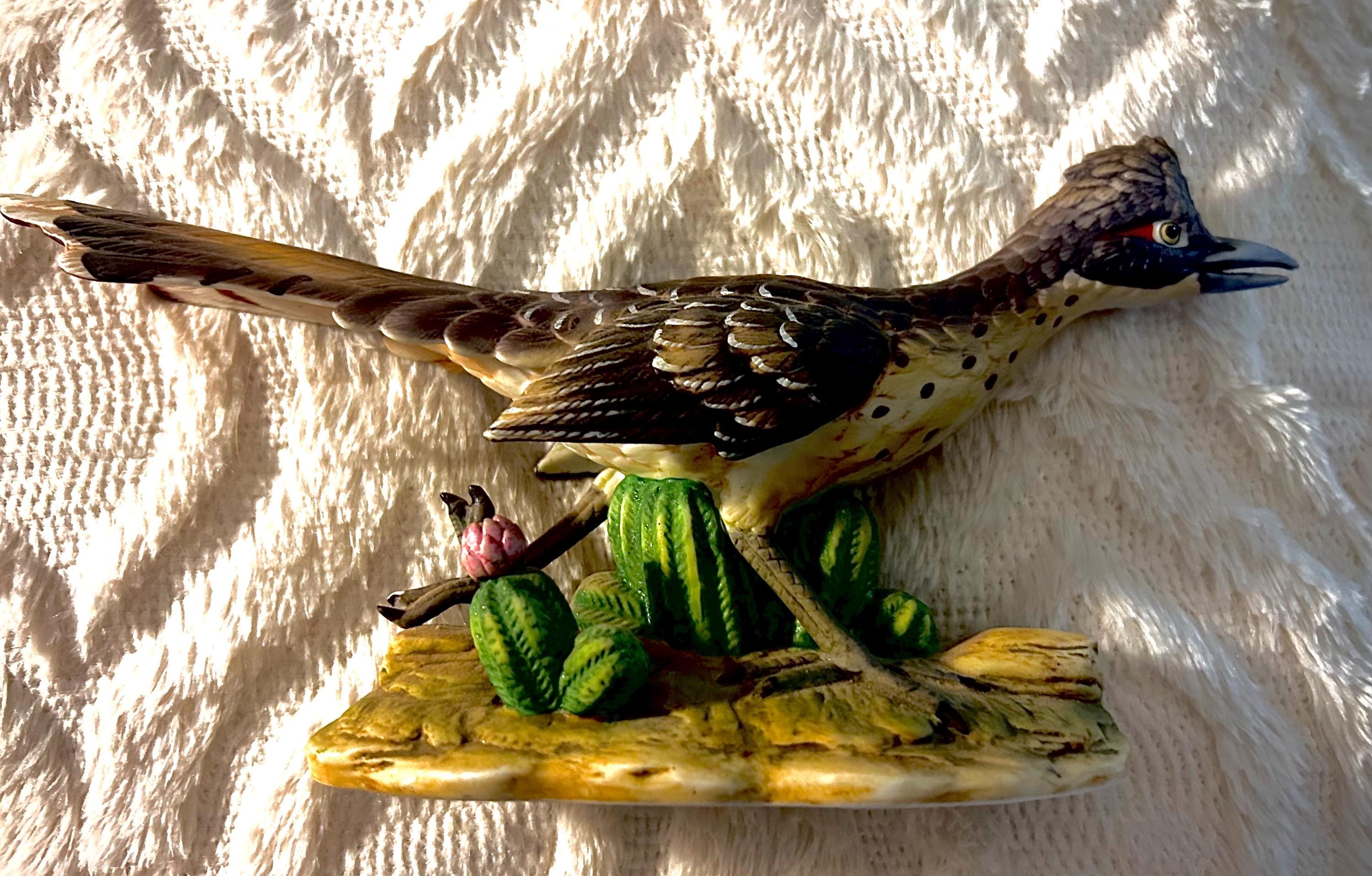 Porcelain Roadrunner Hand Painted by Andrea 8986 - Etsy