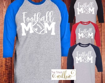 Football mom shirt | Etsy