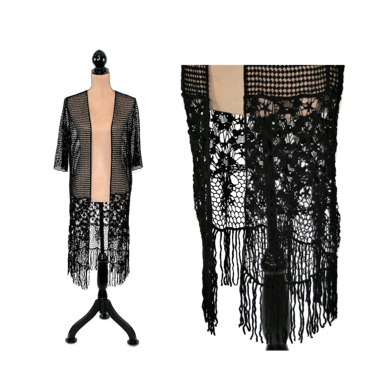 Crochet Lace Jacket - Etsy