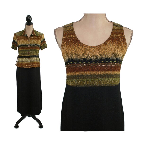 Earth Color Dress - Etsy