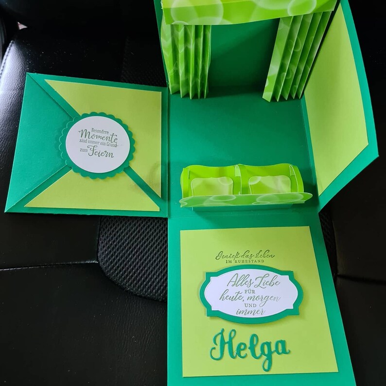 Explosionsbox Kino Theater Variete - personalisiert, individuell - Etsy.de