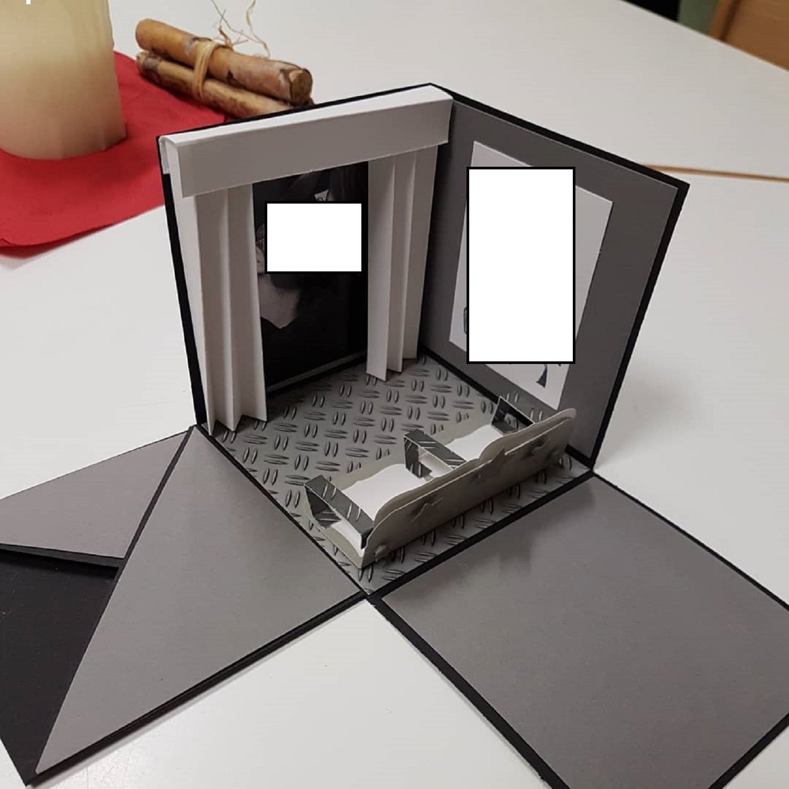 Explosionsbox Kino Theater Variete - personalisiert, individuell - Etsy.de
