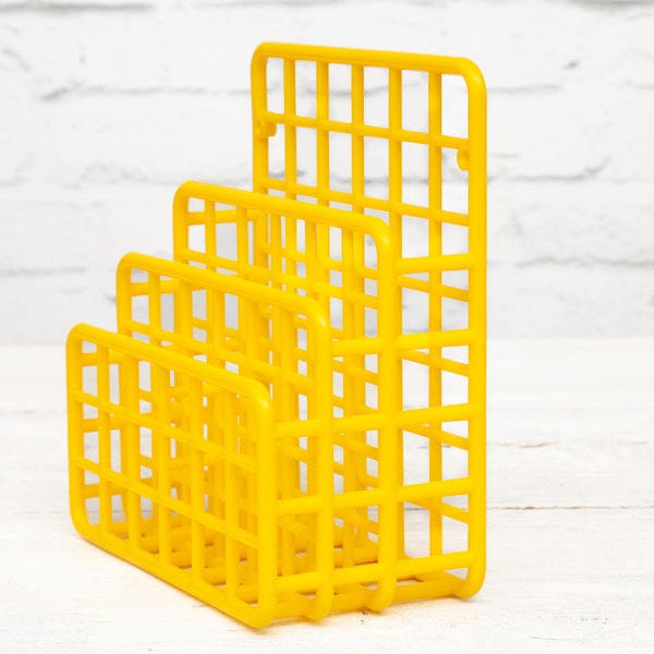 Yellow Plastic File Cabinet - Etsy