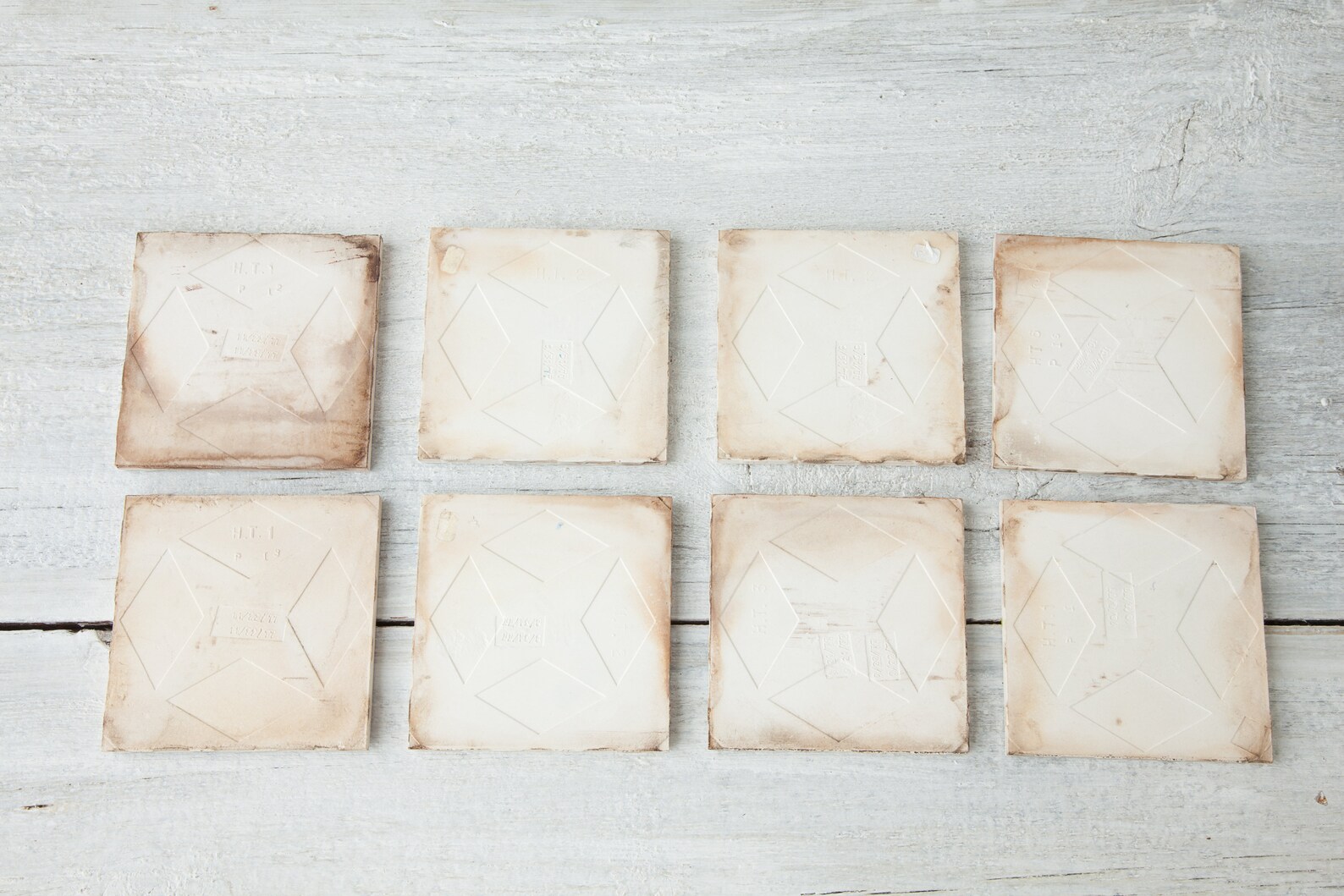 One Ceramic House Number Tile Vintage Floral House Numbers - Etsy