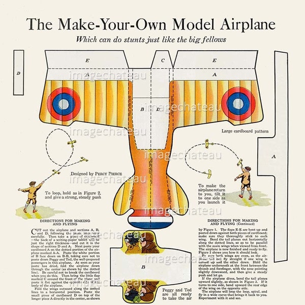 Airplane Cut Out - Etsy