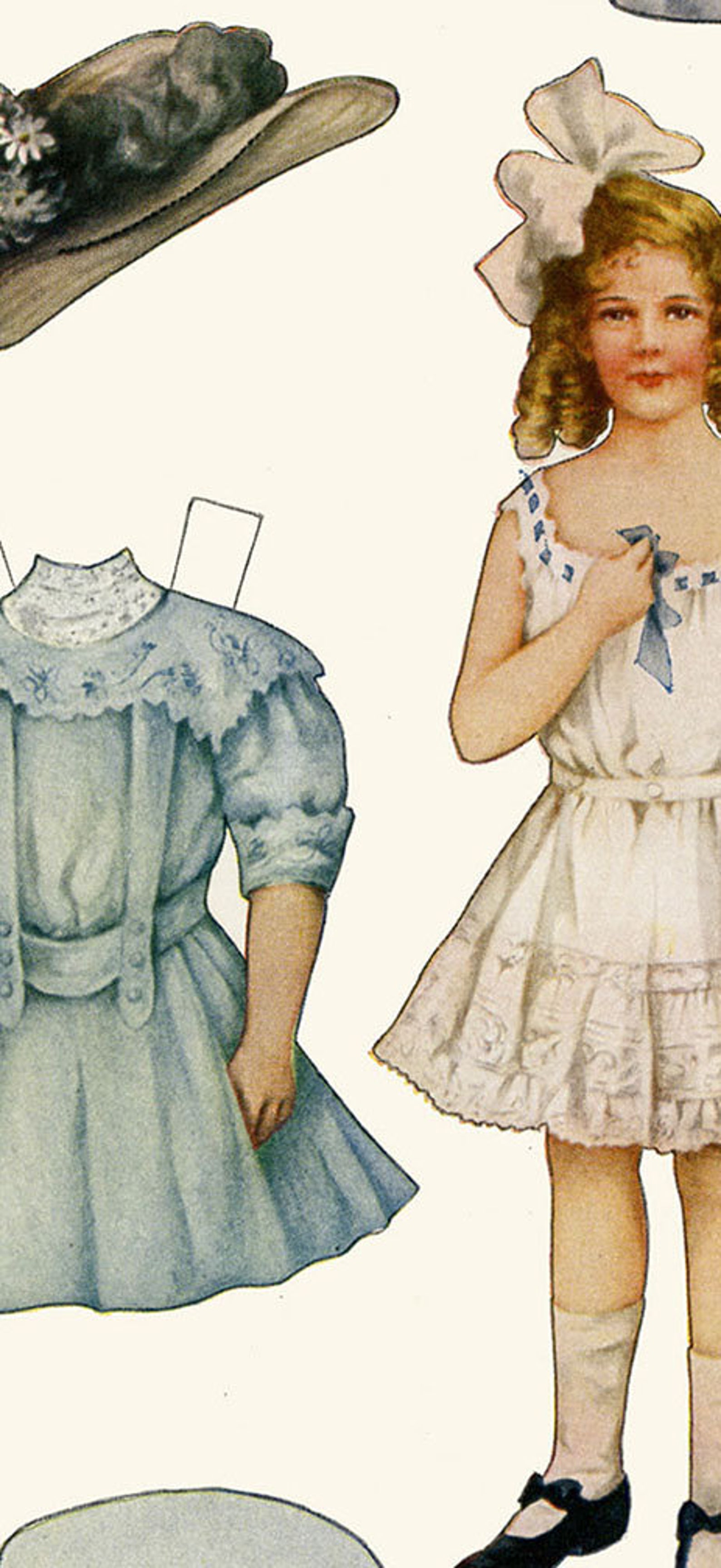LETTIE LANE Paper Dolls DIGITAL Download Pretty Dresses Hats Dolls ...