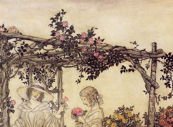 Arthur Rackham Flowers