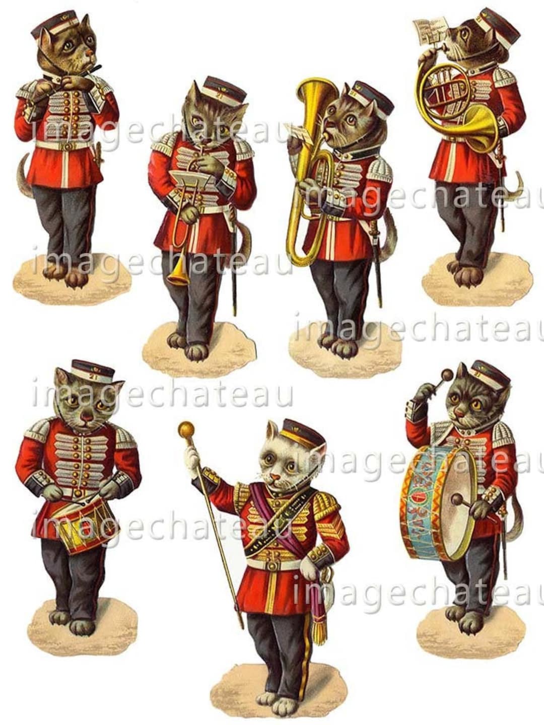 CATS Marching Musical Band DIGITAL DOWNLOAD Majorette Drummer Horns ...
