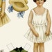 LETTIE LANE Paper Dolls DIGITAL Download Twins Sister Brother 1908 Boy ...