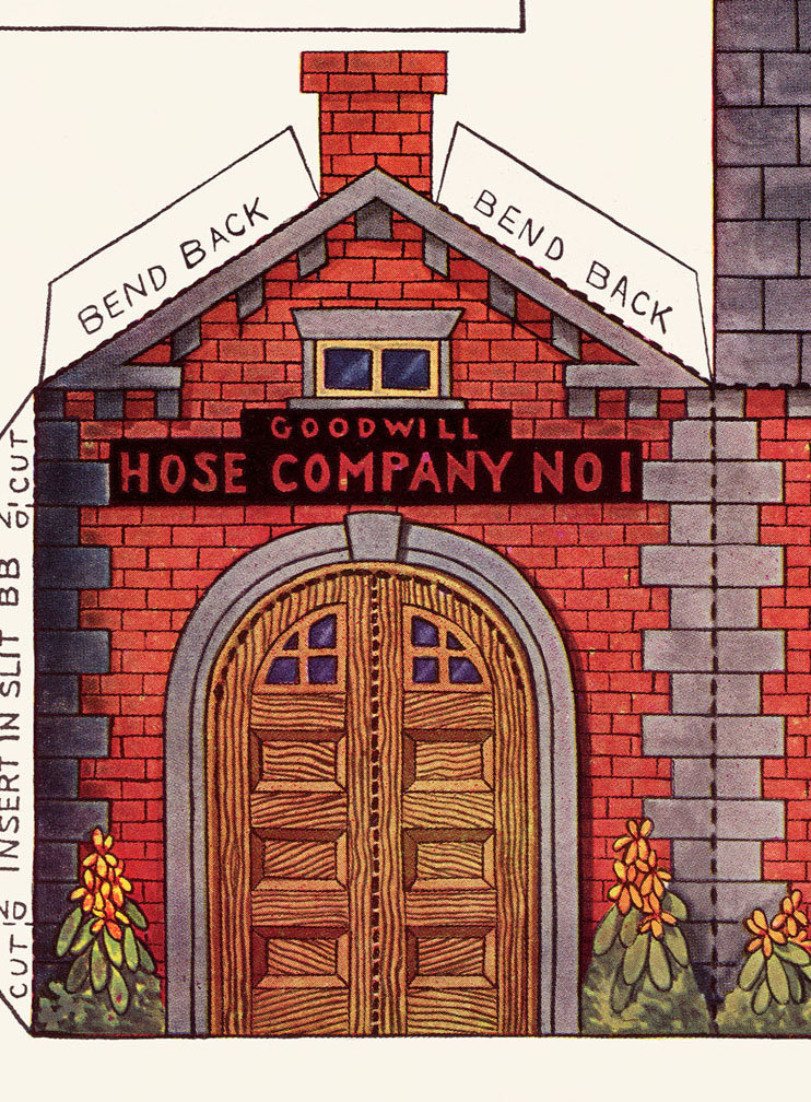 FIREHOUSE Firemen Cut Outs DIGITAL Download Hose Company Hook Ladder ...