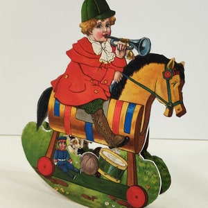 ROCKING Paper Toy DIGITAL DOWNLOAD Donkey Rocker Little Boys Ducks ...