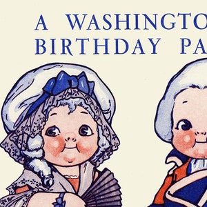 DOLLY DINGLE Patriotic George Martha Washington DIGITAL Download Paper ...