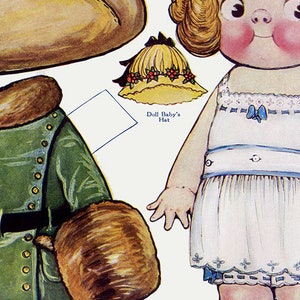 DOLLY DINGLE of Dingle Dell Paper Dolls DIGITAL Download First of New ...