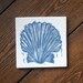 Scallop Shell Handmade Ceramic Tile Trivet or Coaster - Etsy