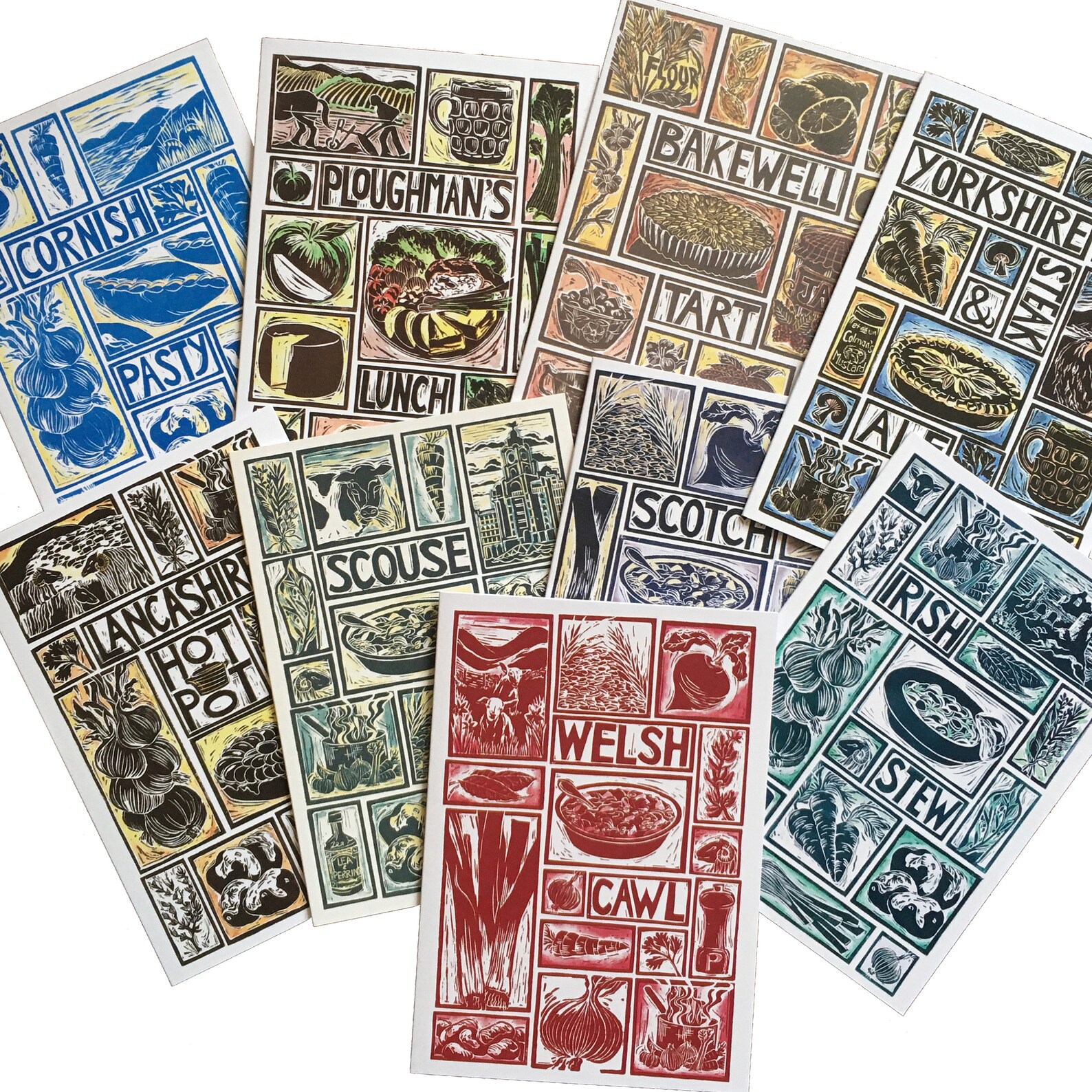 Scouse Illustrated Recipe Greetings Card With Cooking - Etsy