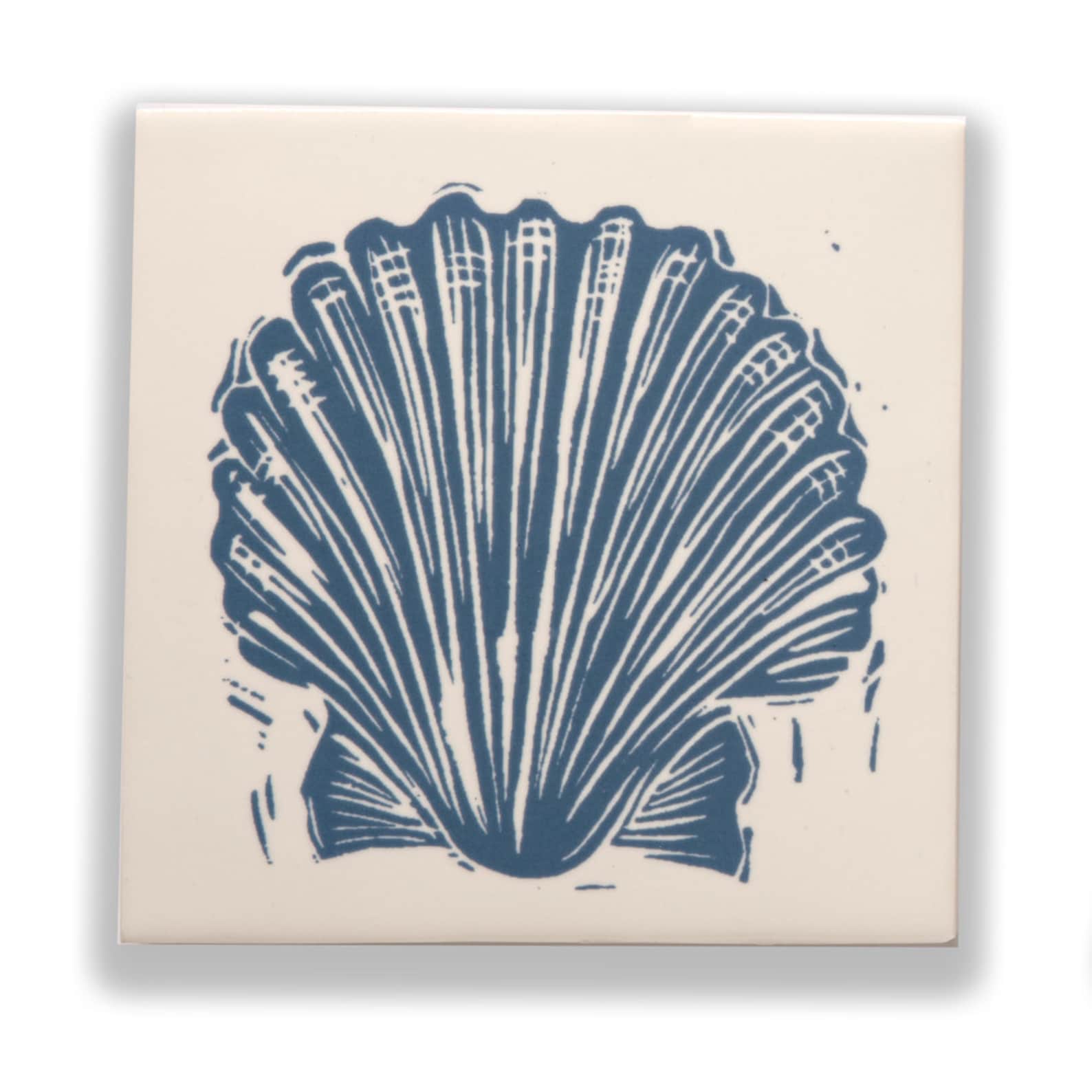 Handmade Ceramic Tiles Screen Printed With My Lino Cut Designs Plaice ...