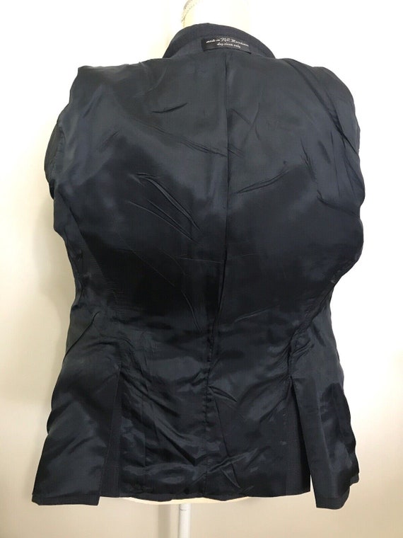 Vintage Riding Jacket Colt Cromwell Navy Blue Wool Sh… - Gem