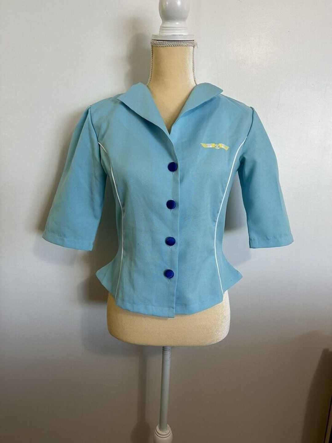 Air Hostess Uniform Costume Jacket Stewardess Small - Etsy