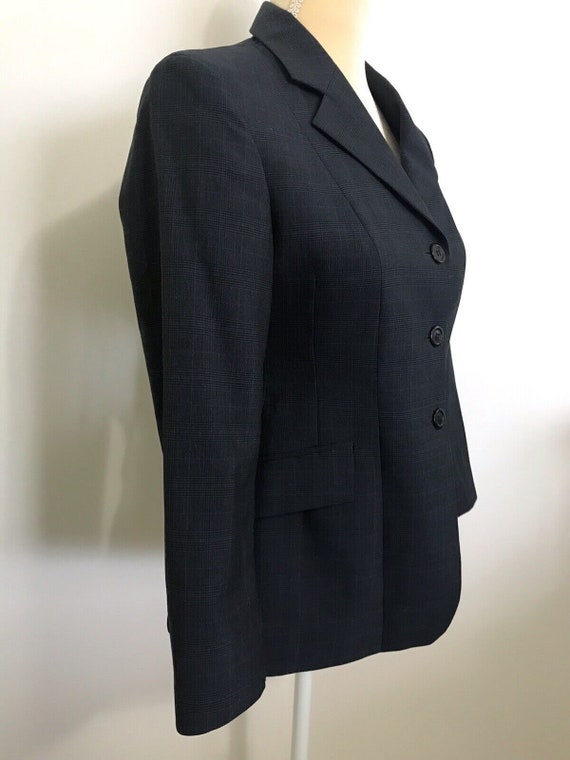 Vintage Riding Jacket Colt Cromwell Navy Blue Wool Sh… - Gem