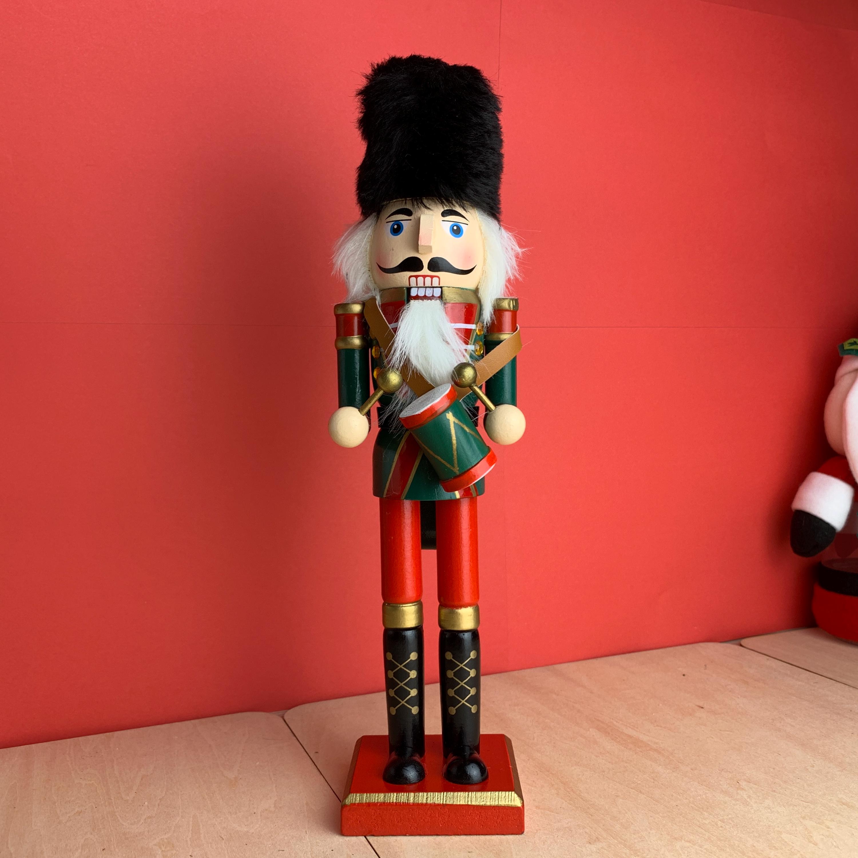 Wooden Nutcracker Christmas Decoration, Cute Nutcracker Decoration ...