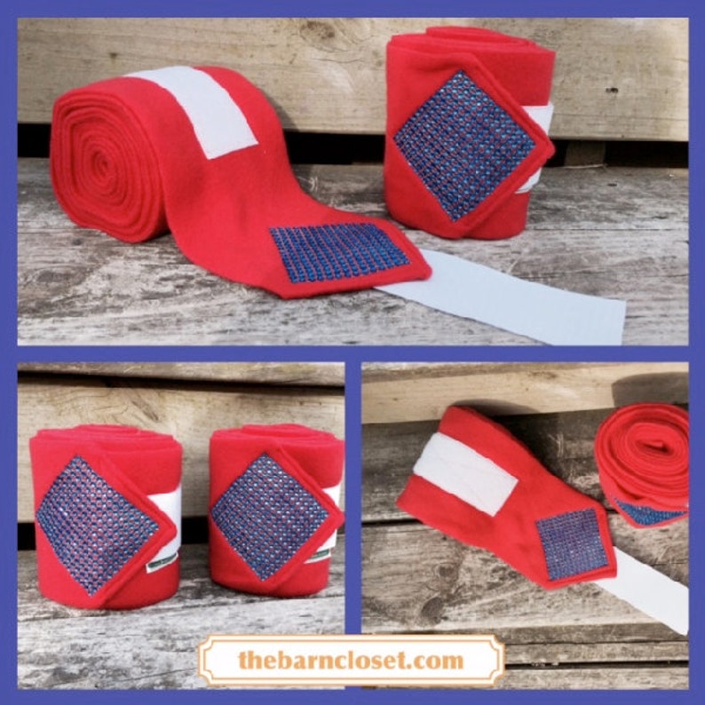 Polo Wraps Choose Your Solid Colored Polo Wraps With Bling - Etsy