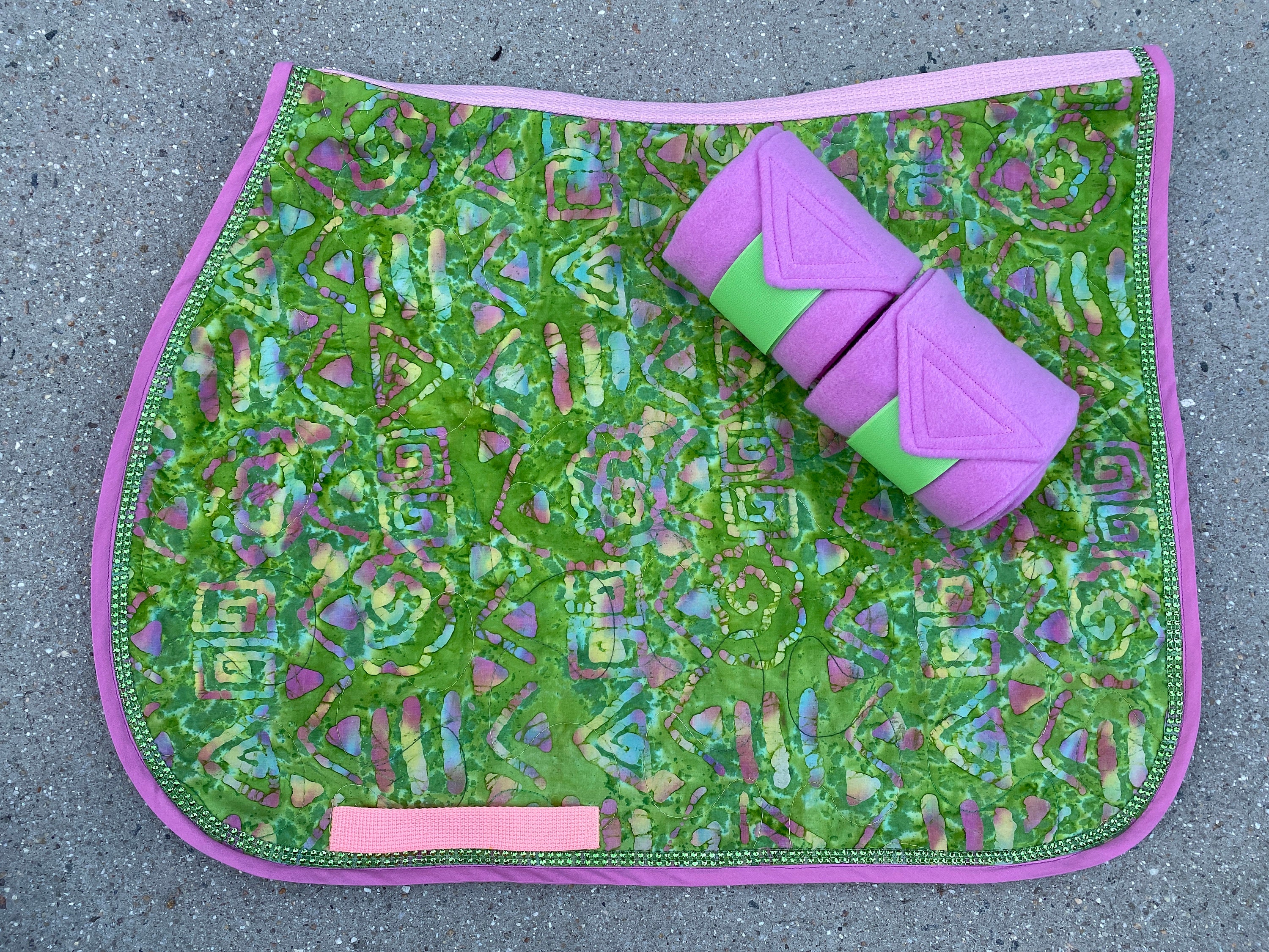 Pink English Saddle Pads