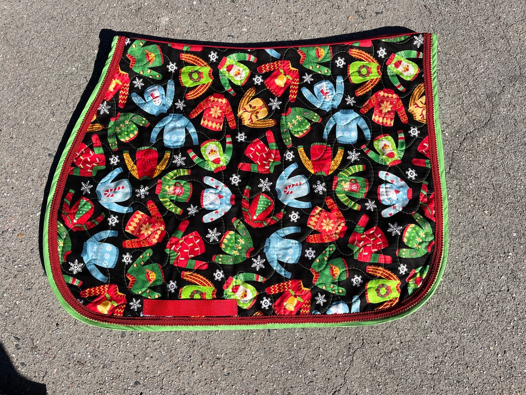 Christmas Saddle Pad SWEATERS Horse and Pony Sizes - Etsy