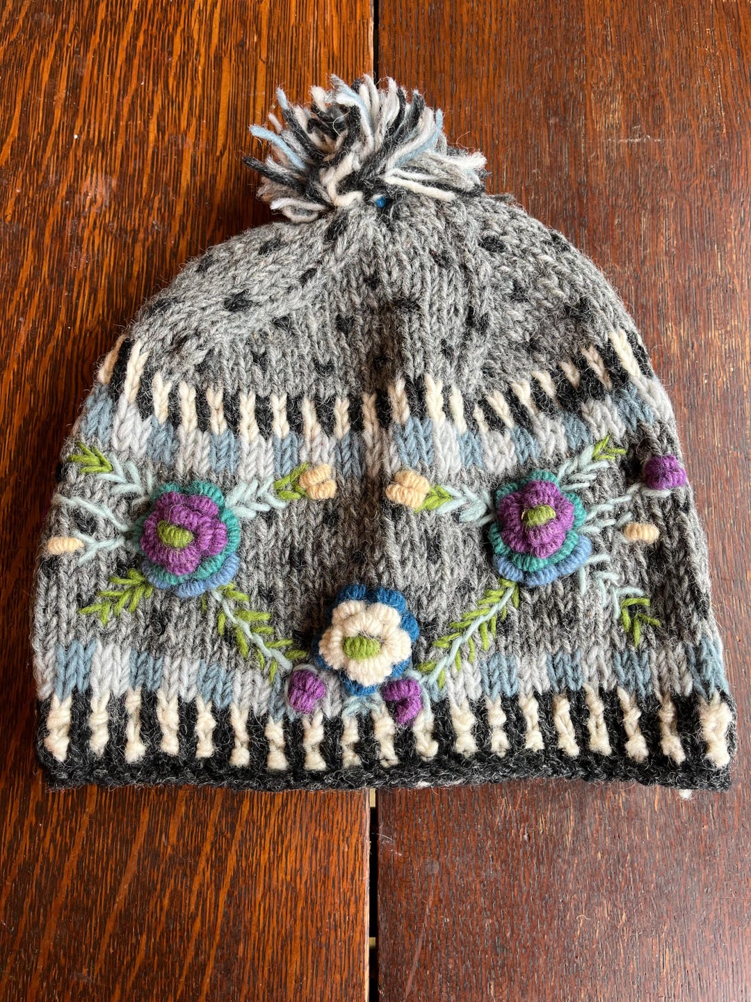 Wool Beanies Made in Nepal Hand Made 100% Wool - Etsy