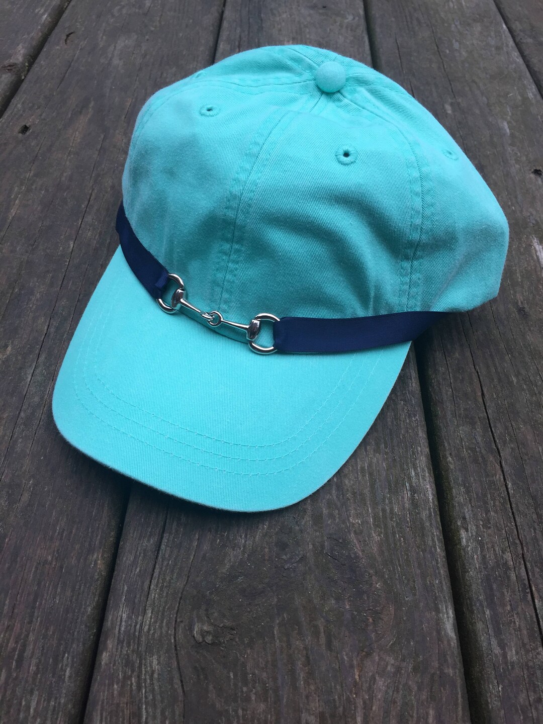 Equestrian Cap Hat Snaffle Bit Embellished ADAMS Baseball - Etsy