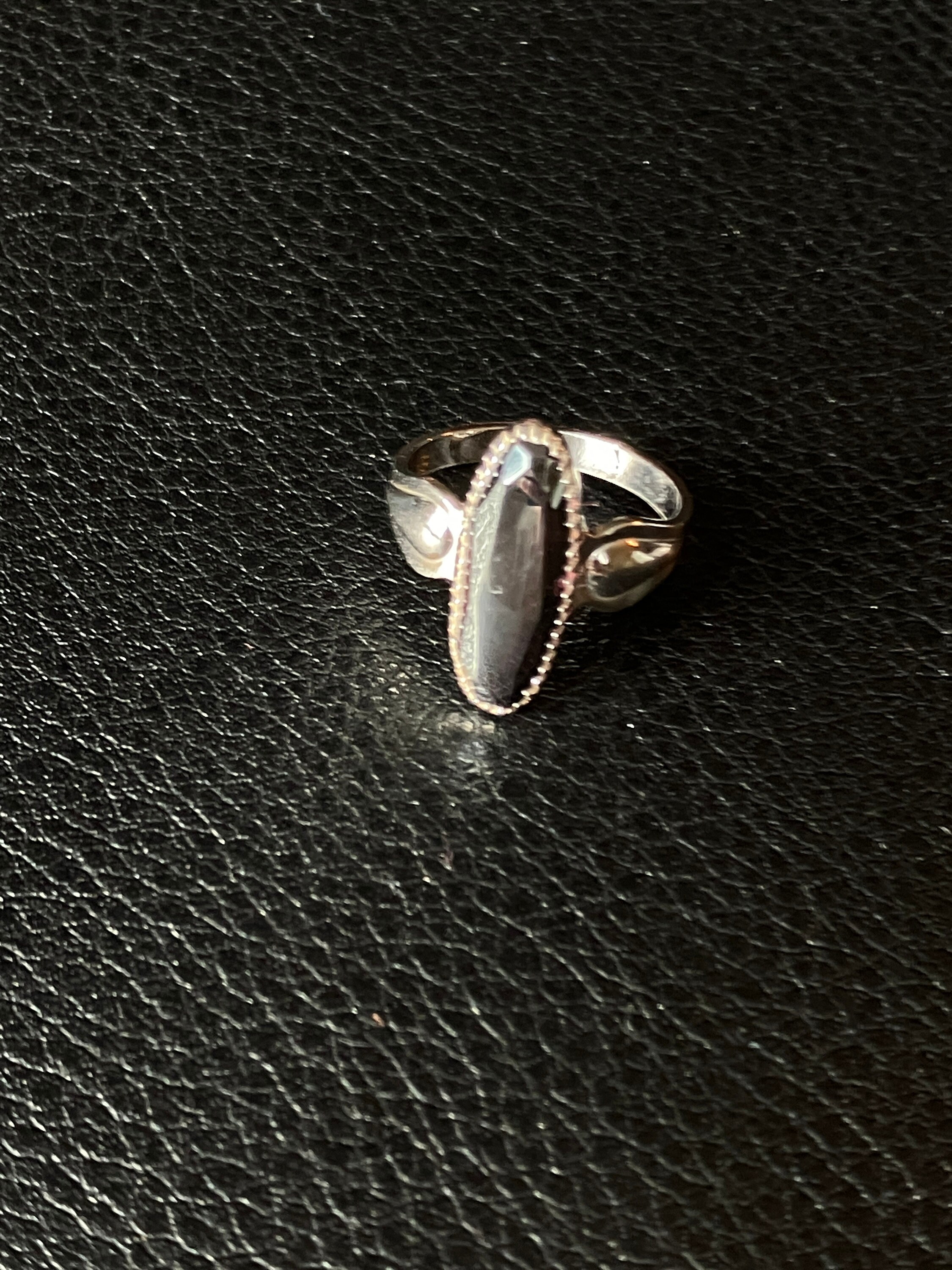 Vintage Ladies Sterling Silver Ring With Stone - Etsy