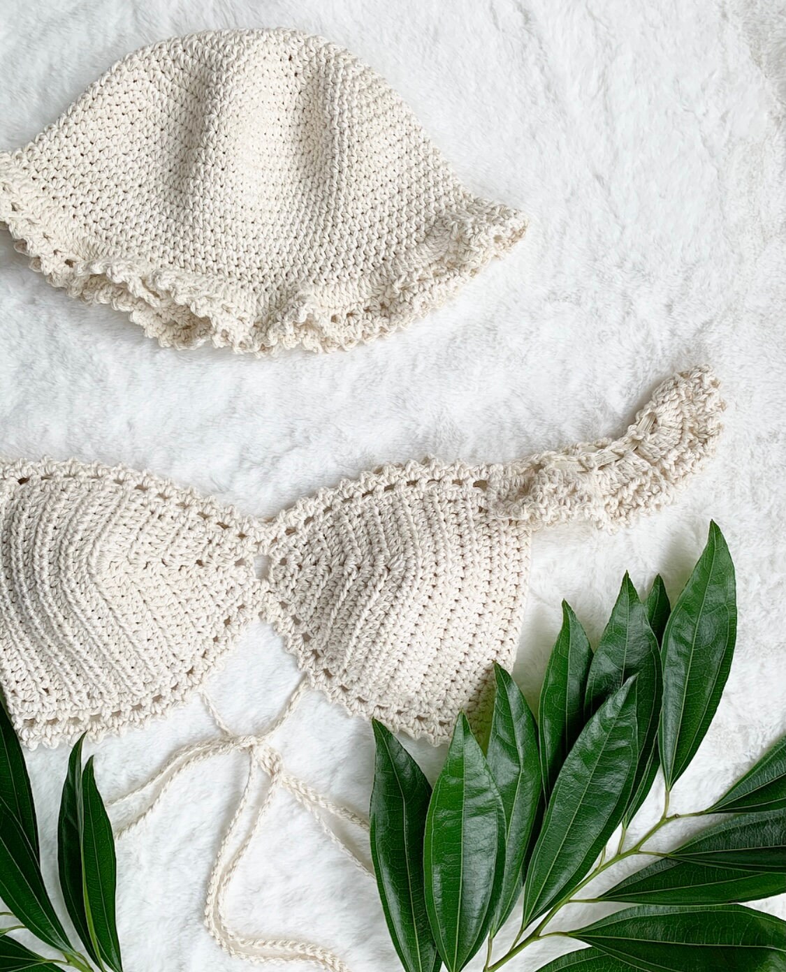 PDF Jungle Jane Bandeau Top Pattern size Medium Crochet Bandeau Top ...