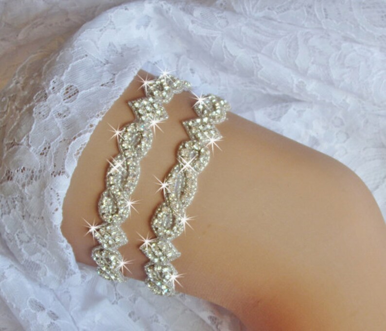 Sparkle Wedding Garter Sparkle Garter Sparkle Wedding - Etsy