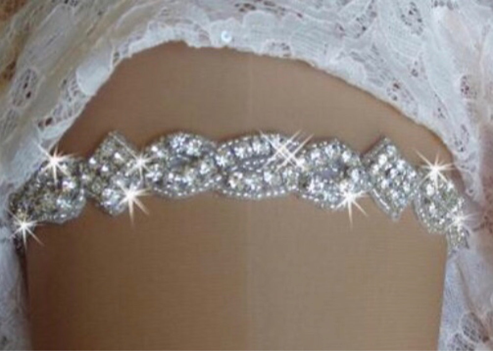 Wedding Garters, Garter Set, Bridal Garter, Bling Rhinestone Garter ...