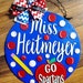 Teacher's Door Hangers - Polka Dots - CUSTOMIZE YOURS! - Etsy