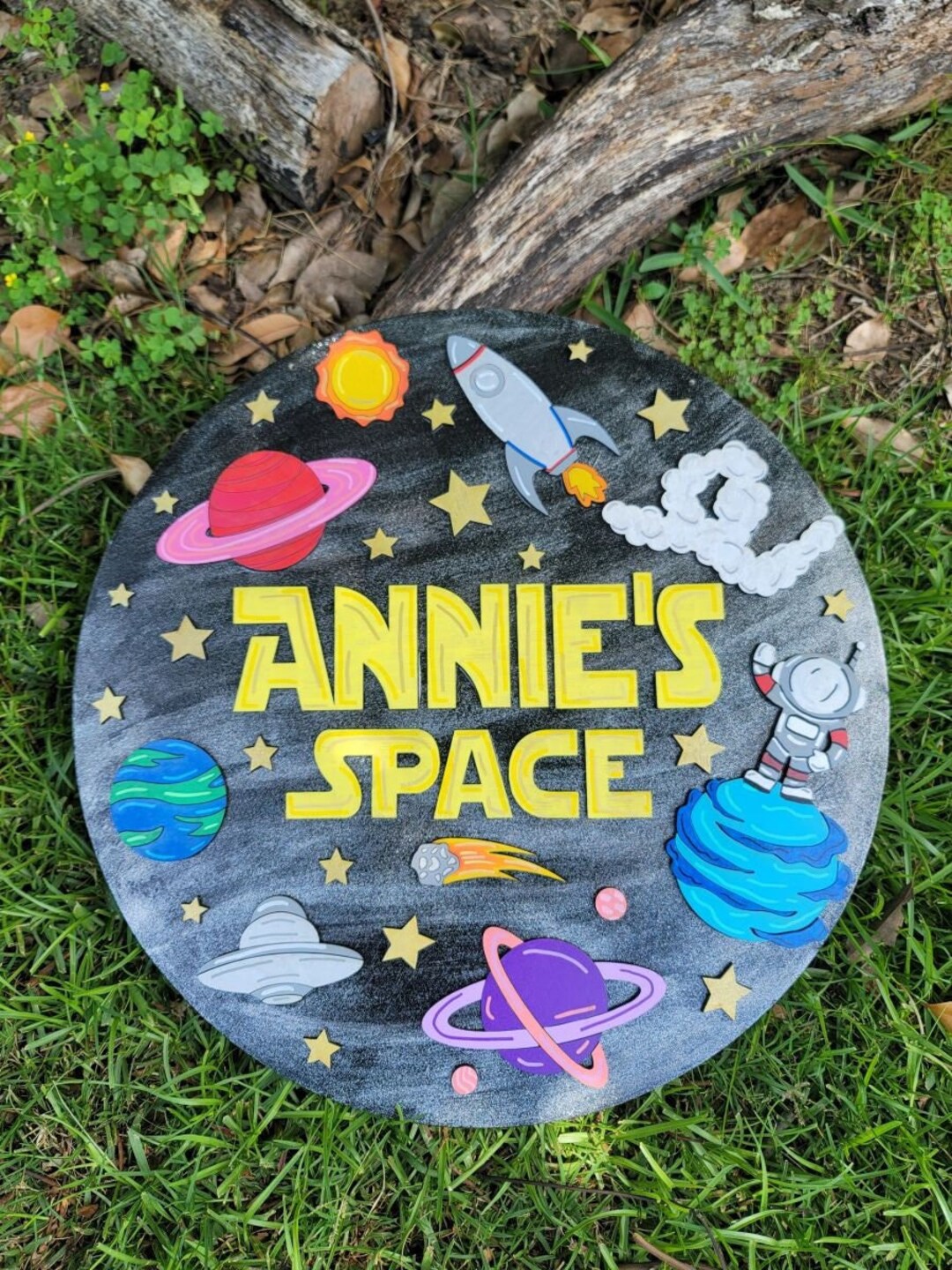 Customized Space Themed Sign - Laser Cut - Teacher Sign - Classroom ...