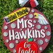 Teacher's Door Hangers - Polka Dots - CUSTOMIZE YOURS! - Etsy