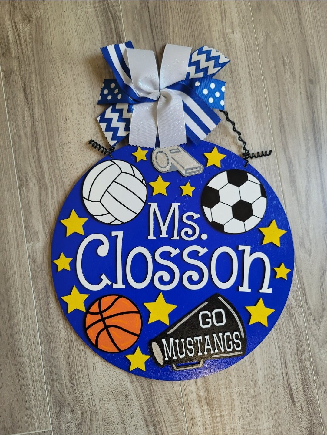 Sports Door Hangers- Teacher - Coach - Physical Education- CUSTOMIZE ...
