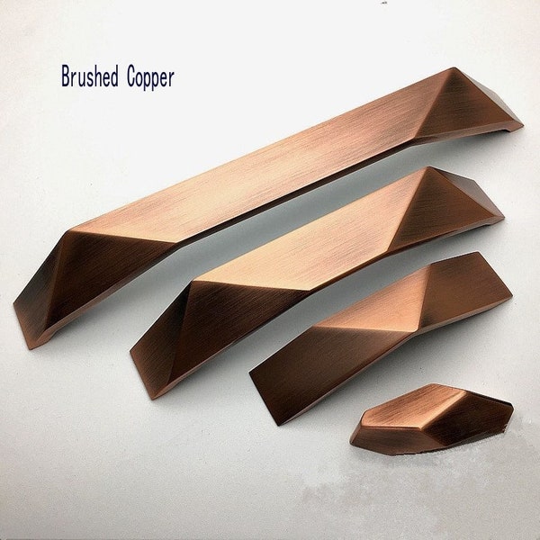 Copper Drawer Pull - Etsy